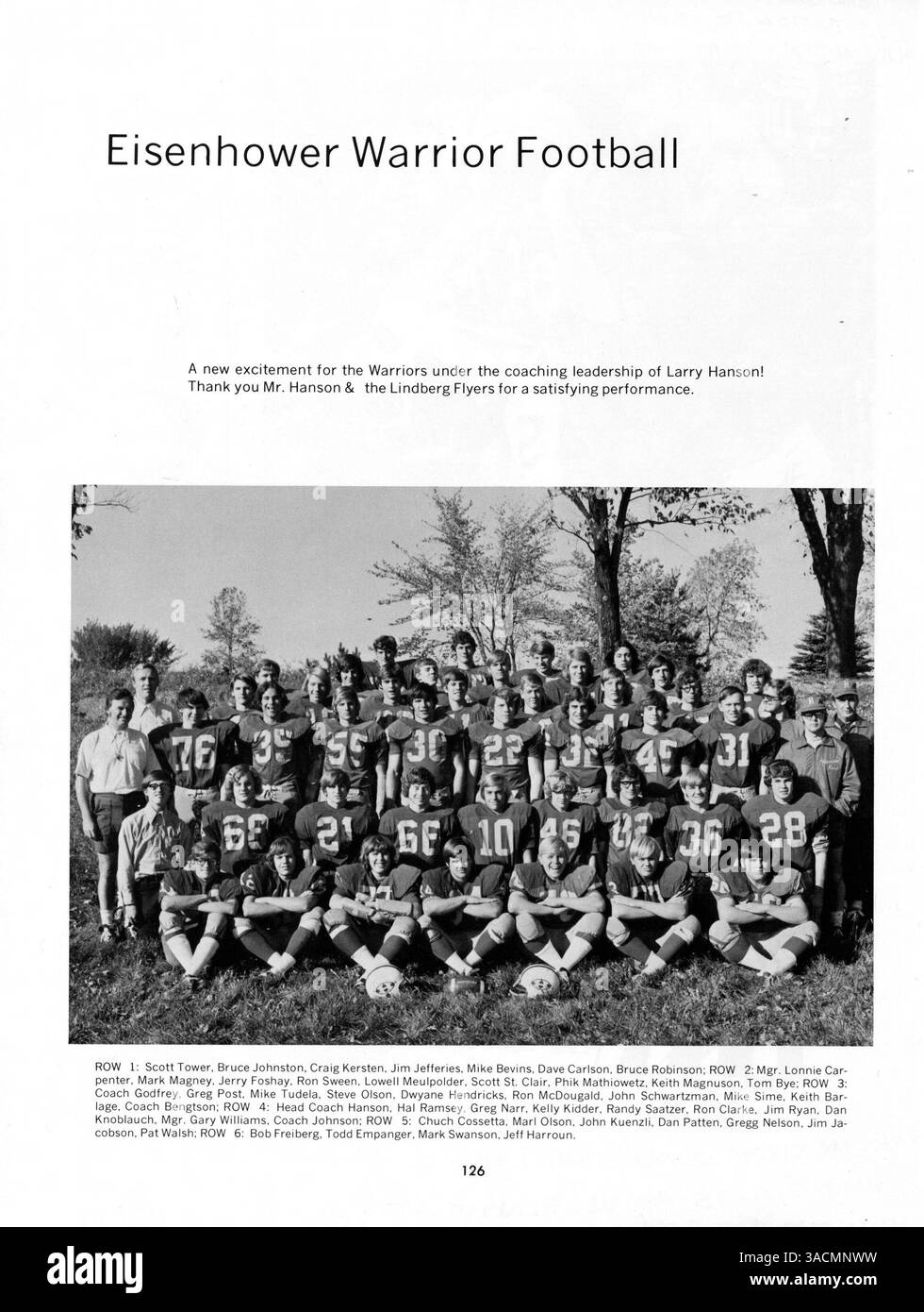 The 1973 Hopkins Eisenhower Yearbook, Ike's World, highlights key ...