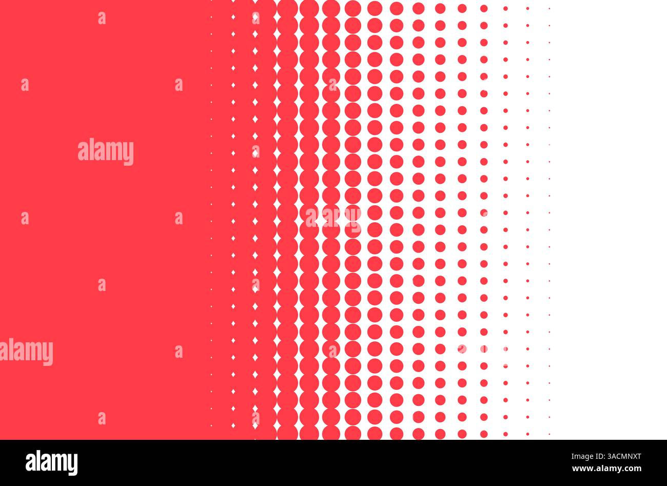 Abstract red white dots hi-res stock photography and images - Alamy