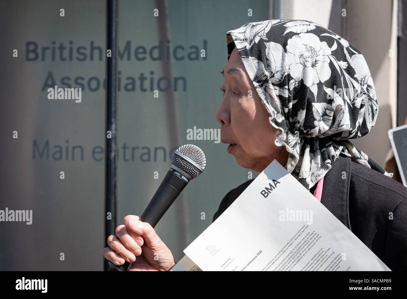London, UK. 4 April, 2025. Dr Swee Chai Ang, orthopaedic surgeon and ...
