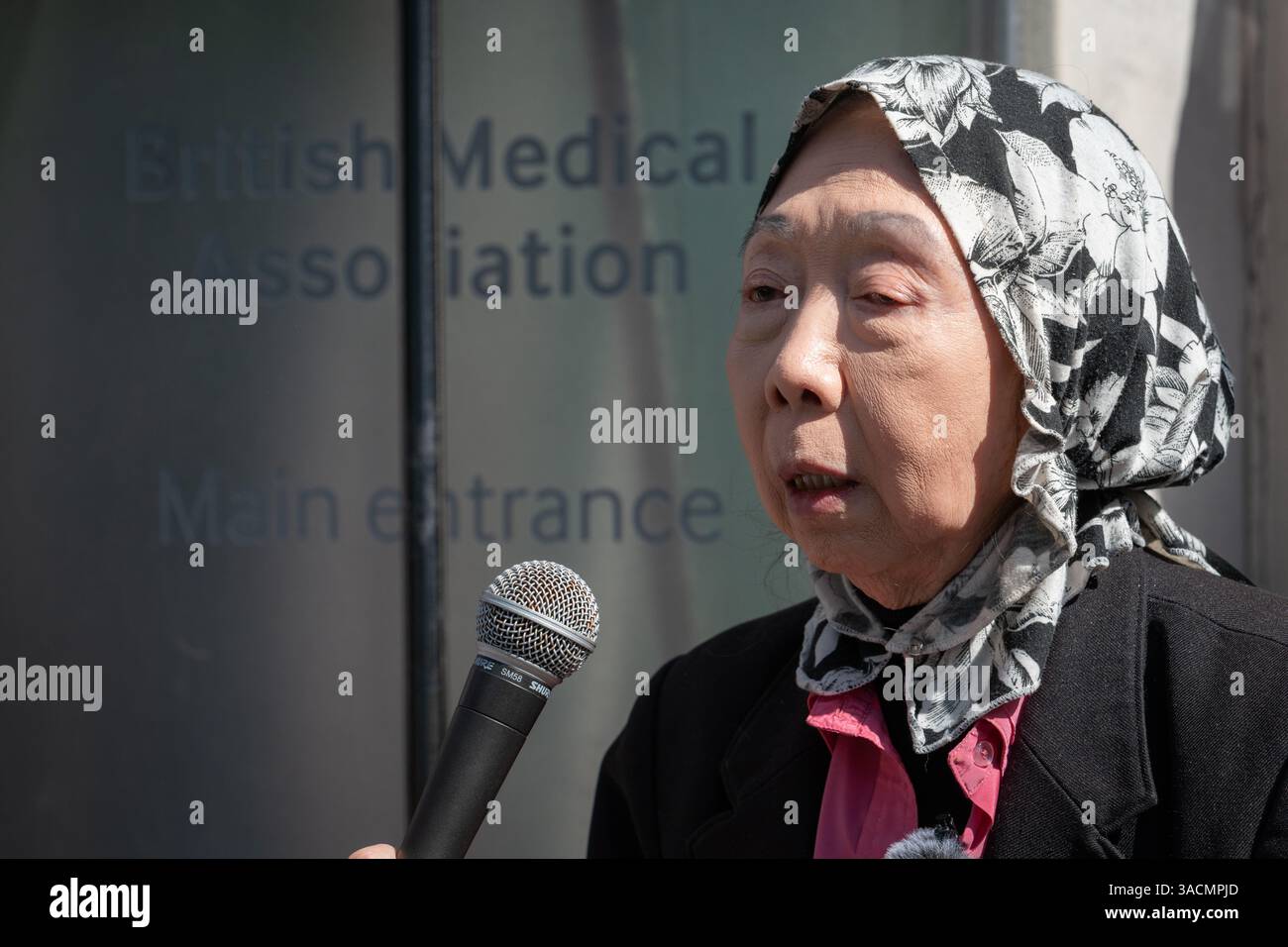 London, UK. 4 April, 2025. Dr Swee Chai Ang, orthopaedic surgeon and ...