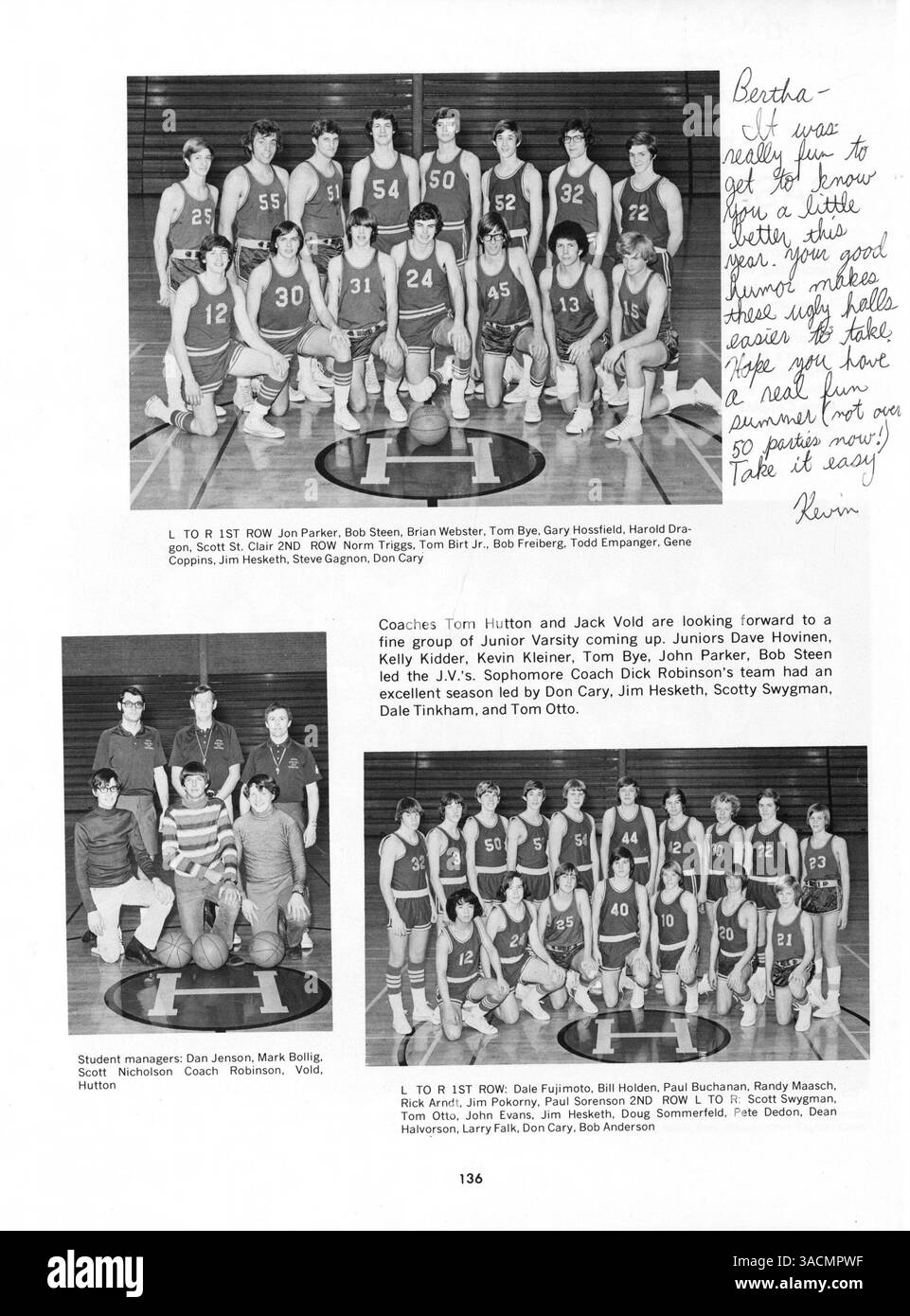 The 1973 Hopkins Eisenhower Yearbook, Ike's World, captures the essence ...