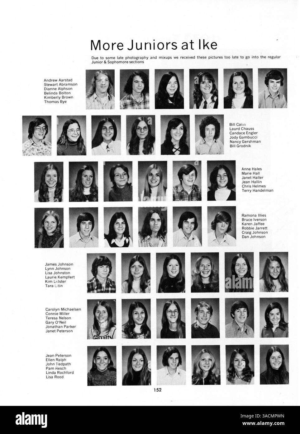 Ike's World 1973 documents the academic, athletic, and social ...