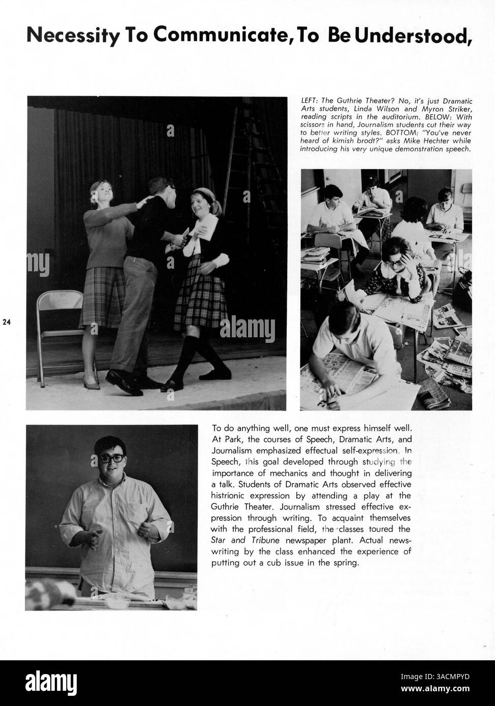The 1964 'Echowan' yearbook from St. Louis Park High School highlights ...