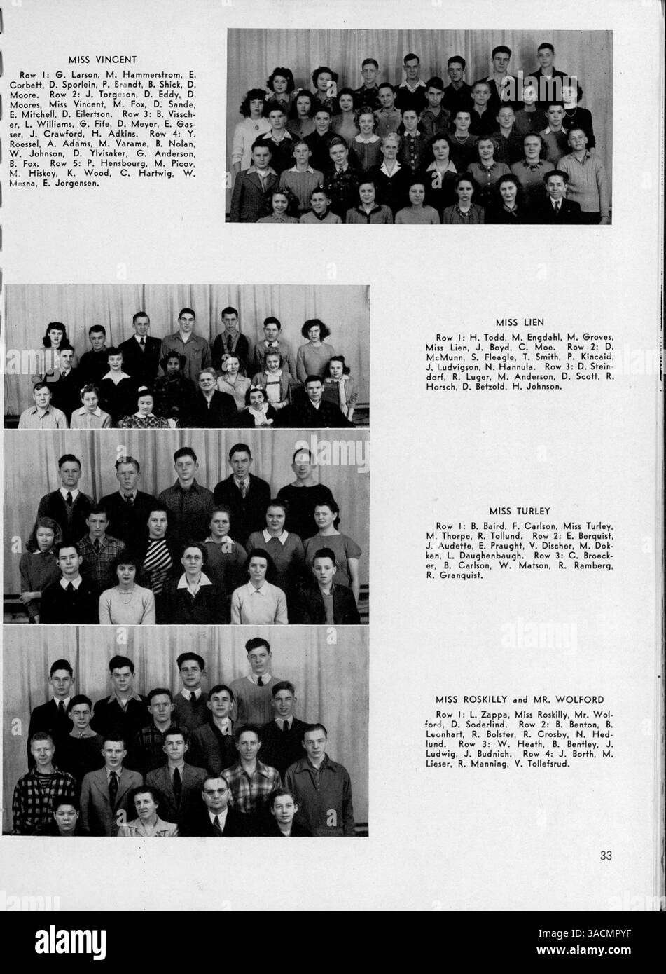 Marshall High Schools 1943 Cardinal Yearbook Features Portraits Hi Res