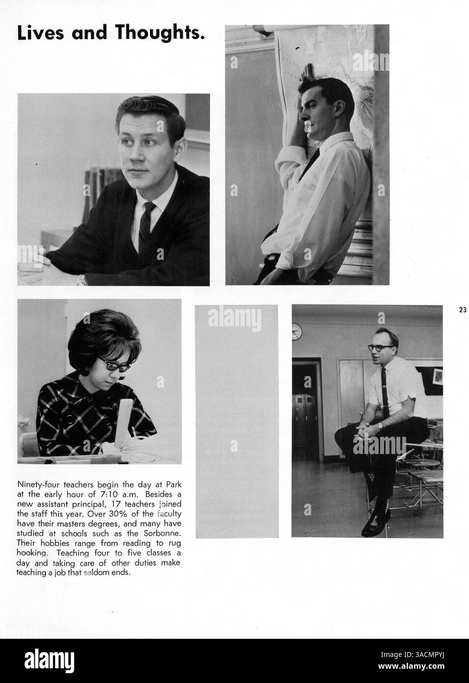 The 'Echowan' yearbook of 1964 from St. Louis Park High School features ...
