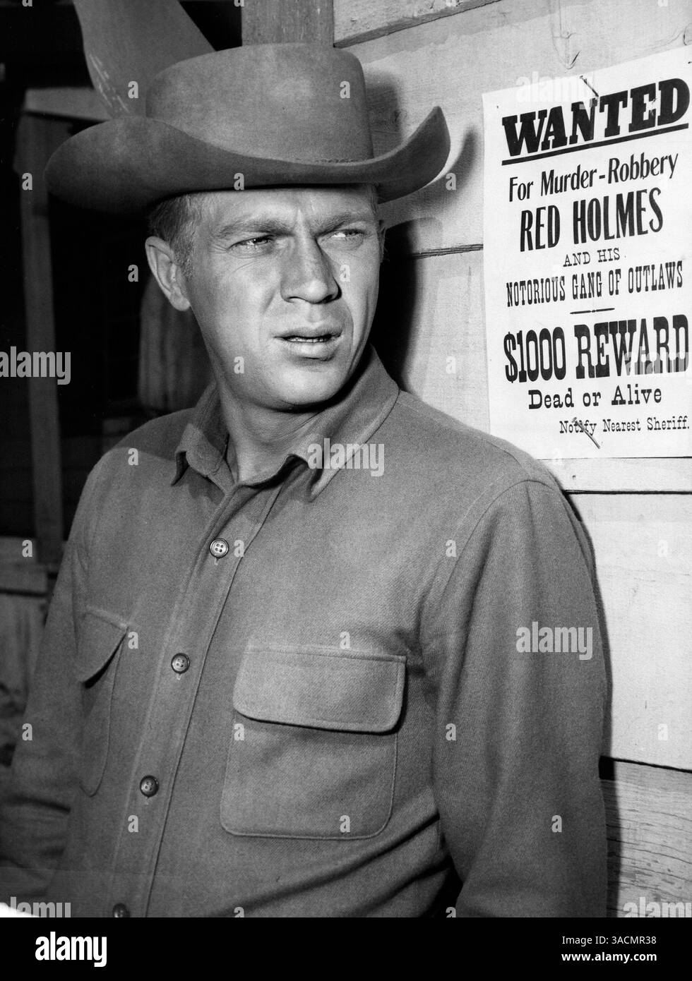 Studio Publicity Still: "Wanted: Dead or Alive" Steve McQueen circa ...