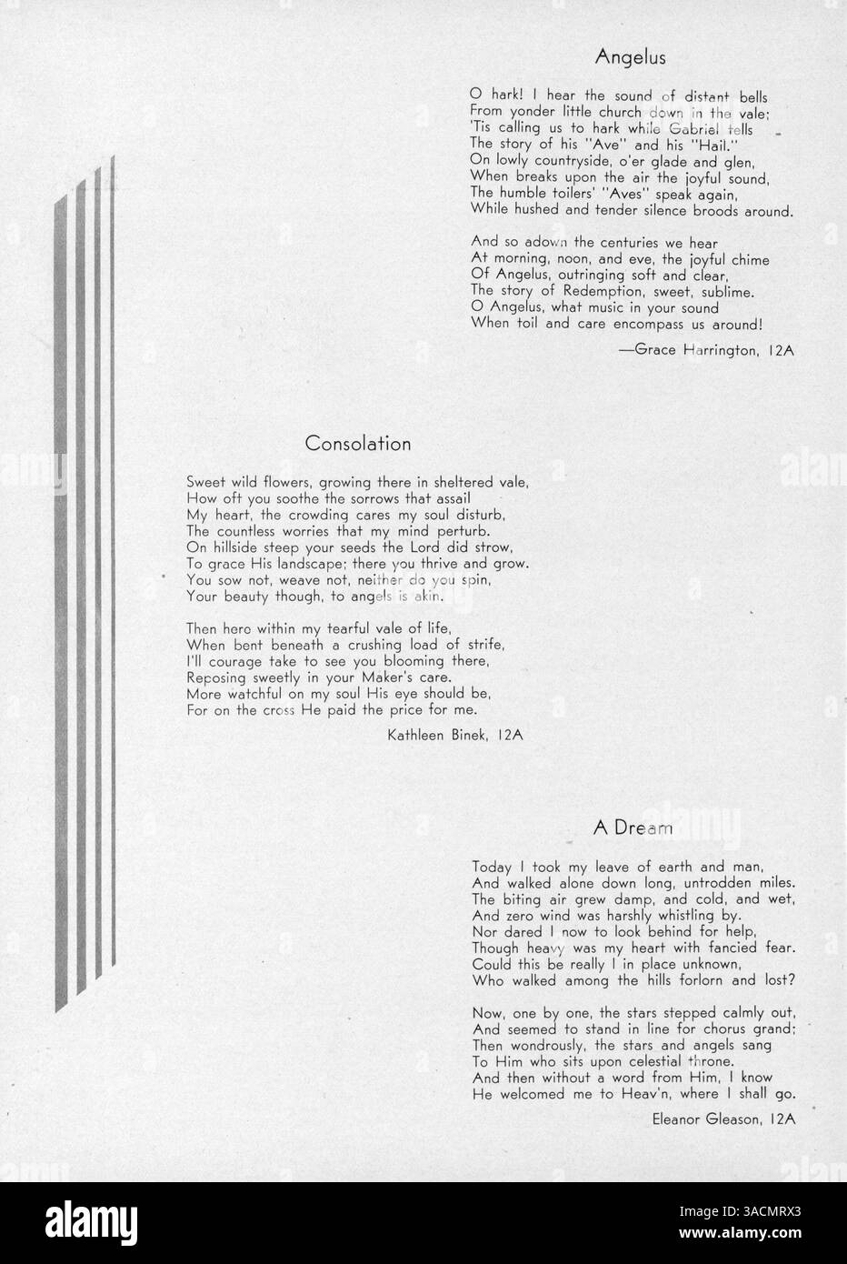 This 1934 yearbook from the Academy of Holy Angels showcases students ...