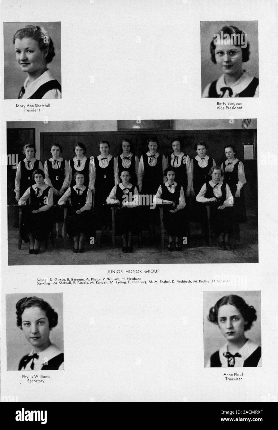 The 'Angelus' yearbook from 1934 captures the students, faculty, clubs ...