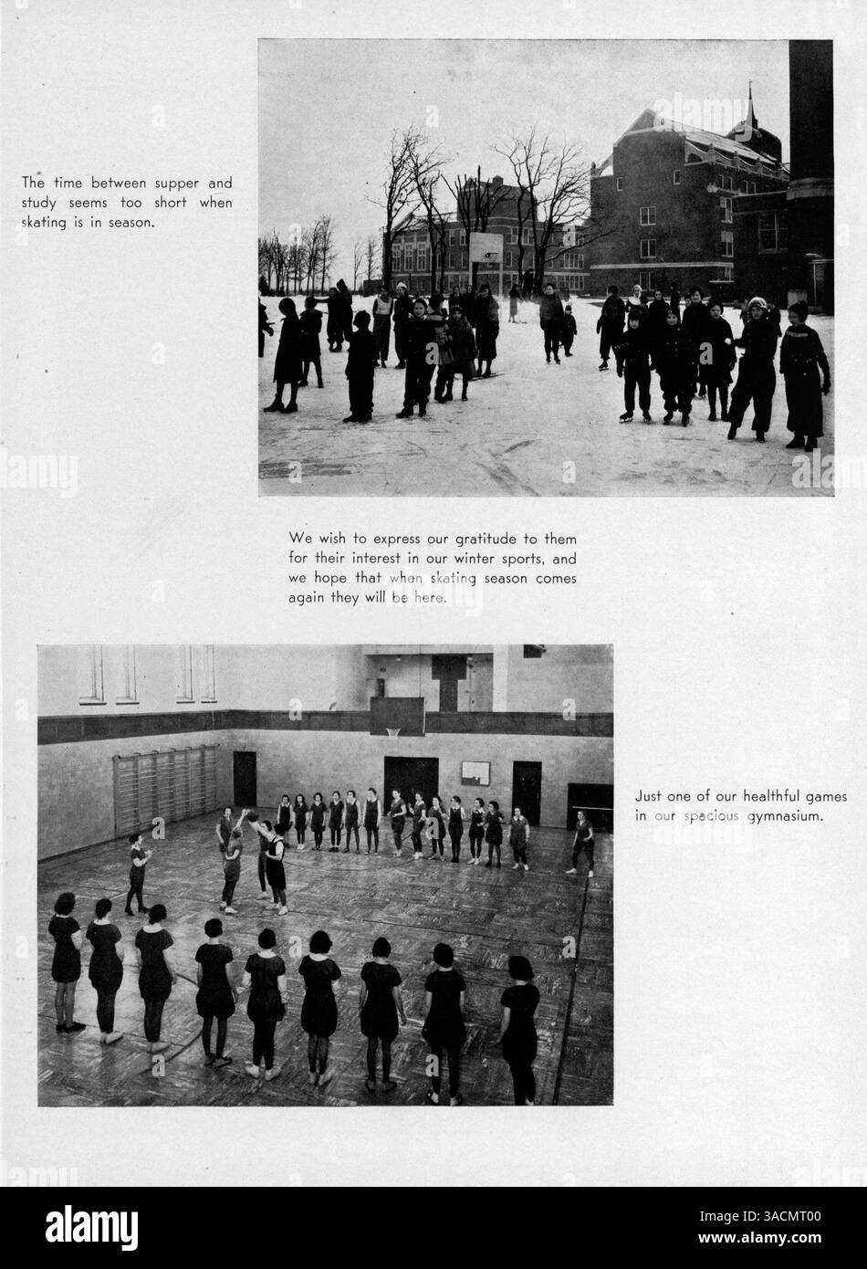 This 1934 yearbook, 'The Angelus,' from the Academy of Holy Angels ...