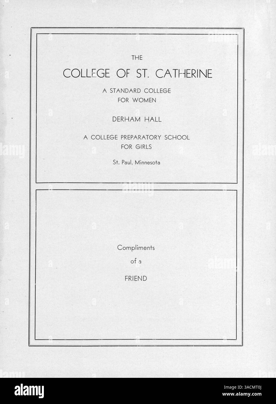 The 1934 'Angelus' yearbook from Academy of Holy Angels documents ...