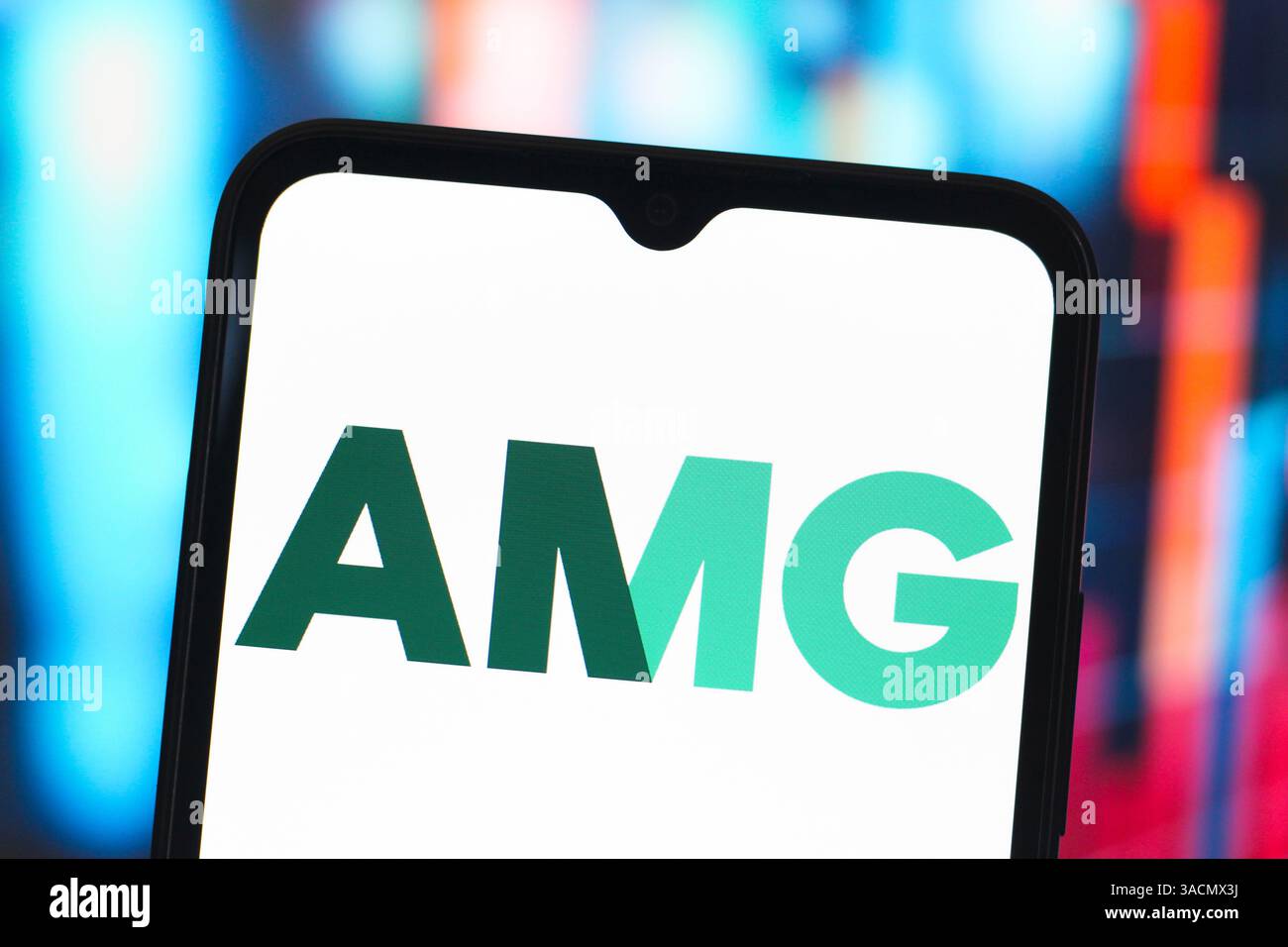 Canada. 4th Apr, 2025. In this photo illustration, the AMG (Affiliated ...