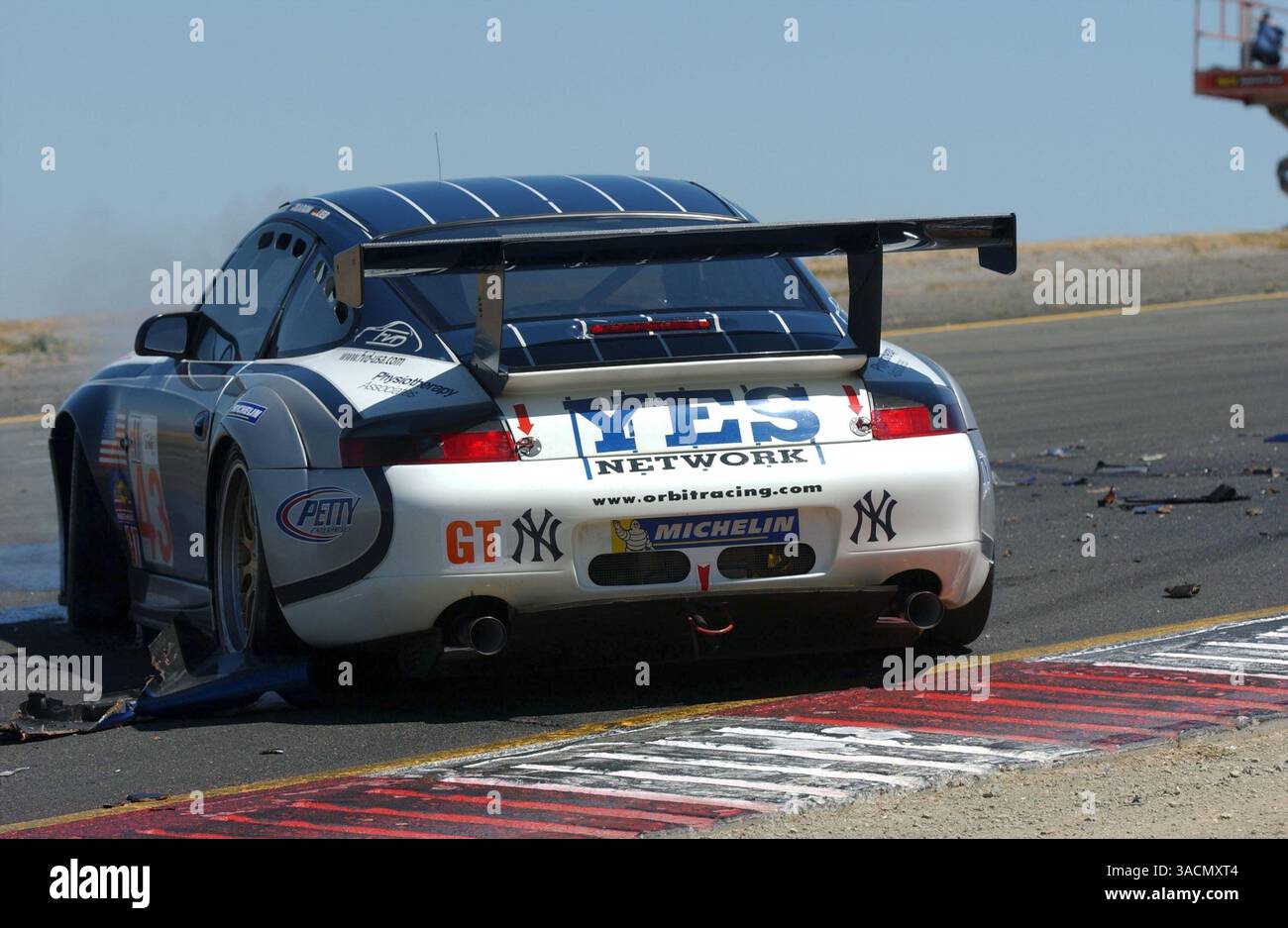 Leo Hindery (USA) Orbit Racing Porsche 911 GT3-RS retired from the race ...