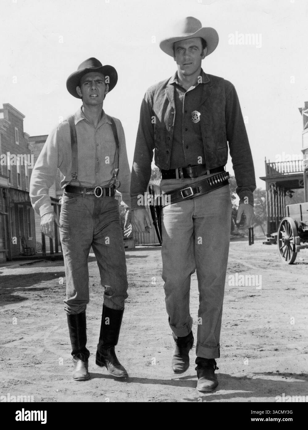 Studio Publicity Still: "Gunsmoke" Dennis Weaver, James Arness circa ...