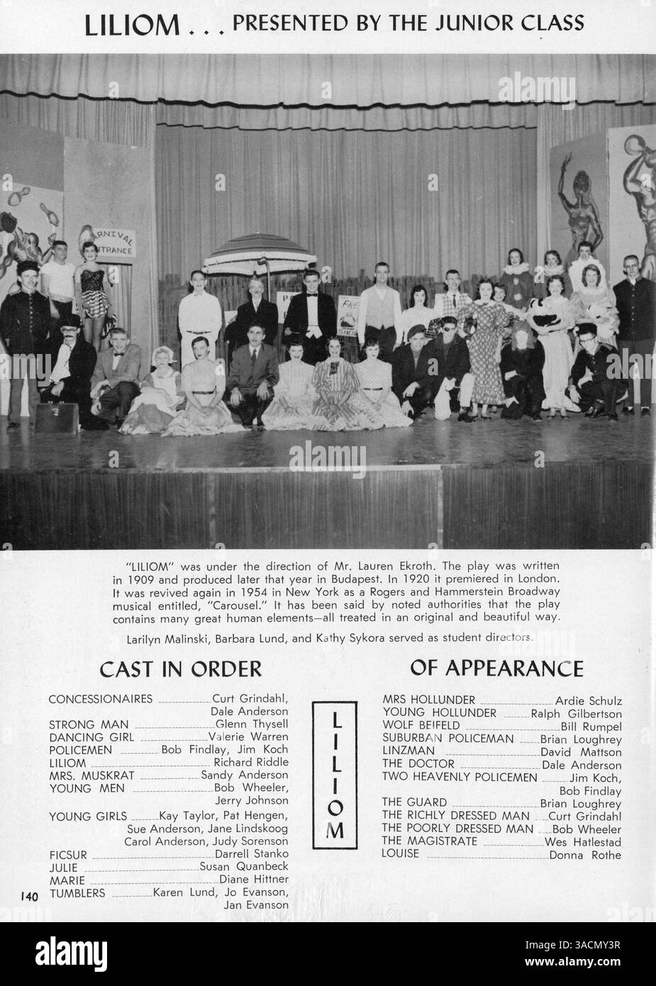 The 1958 Aurean yearbook from Richfield High School highlights the ...