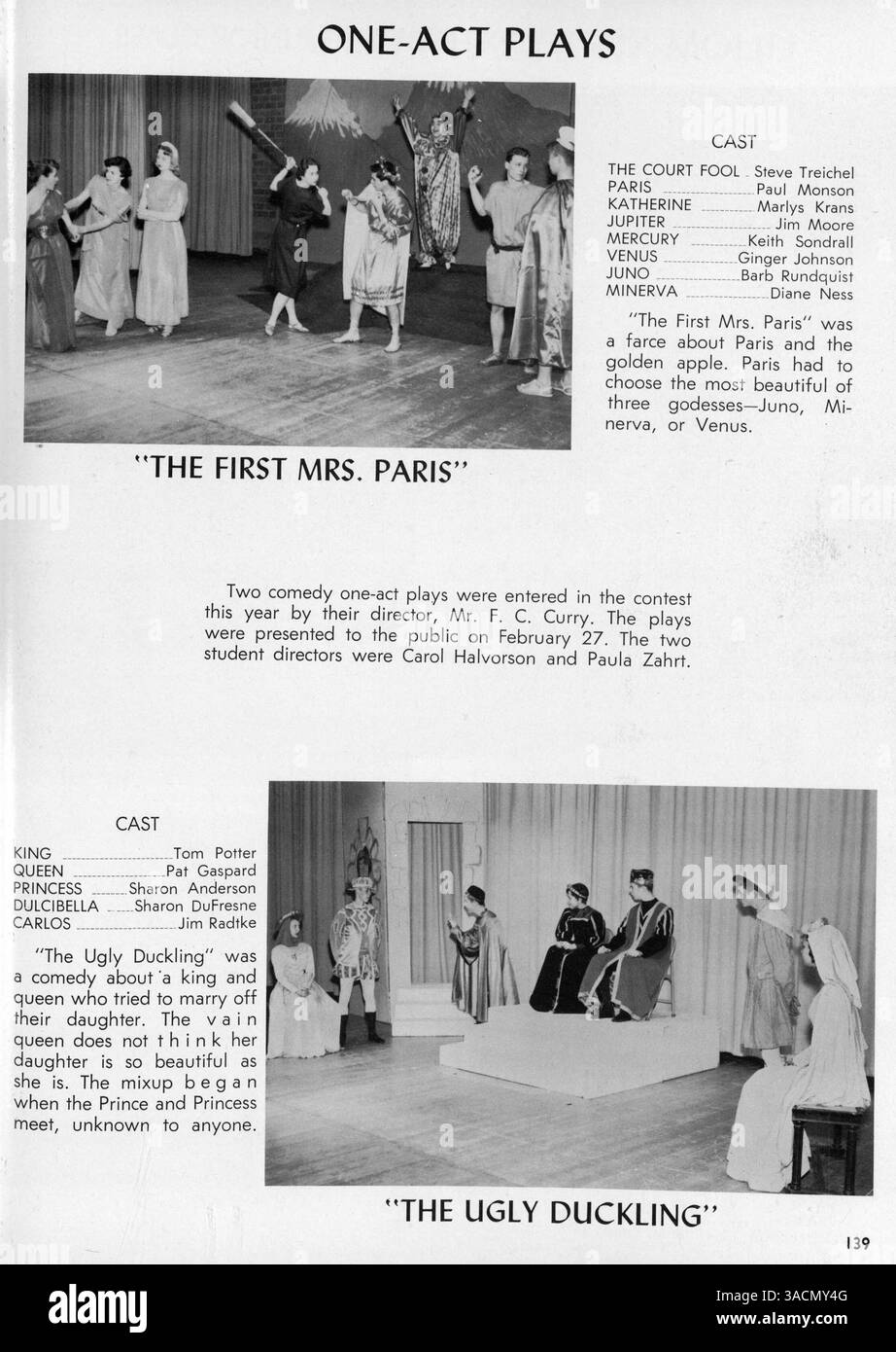 The 1958 edition of the Aurean yearbook captures the 1957-1958 academic ...