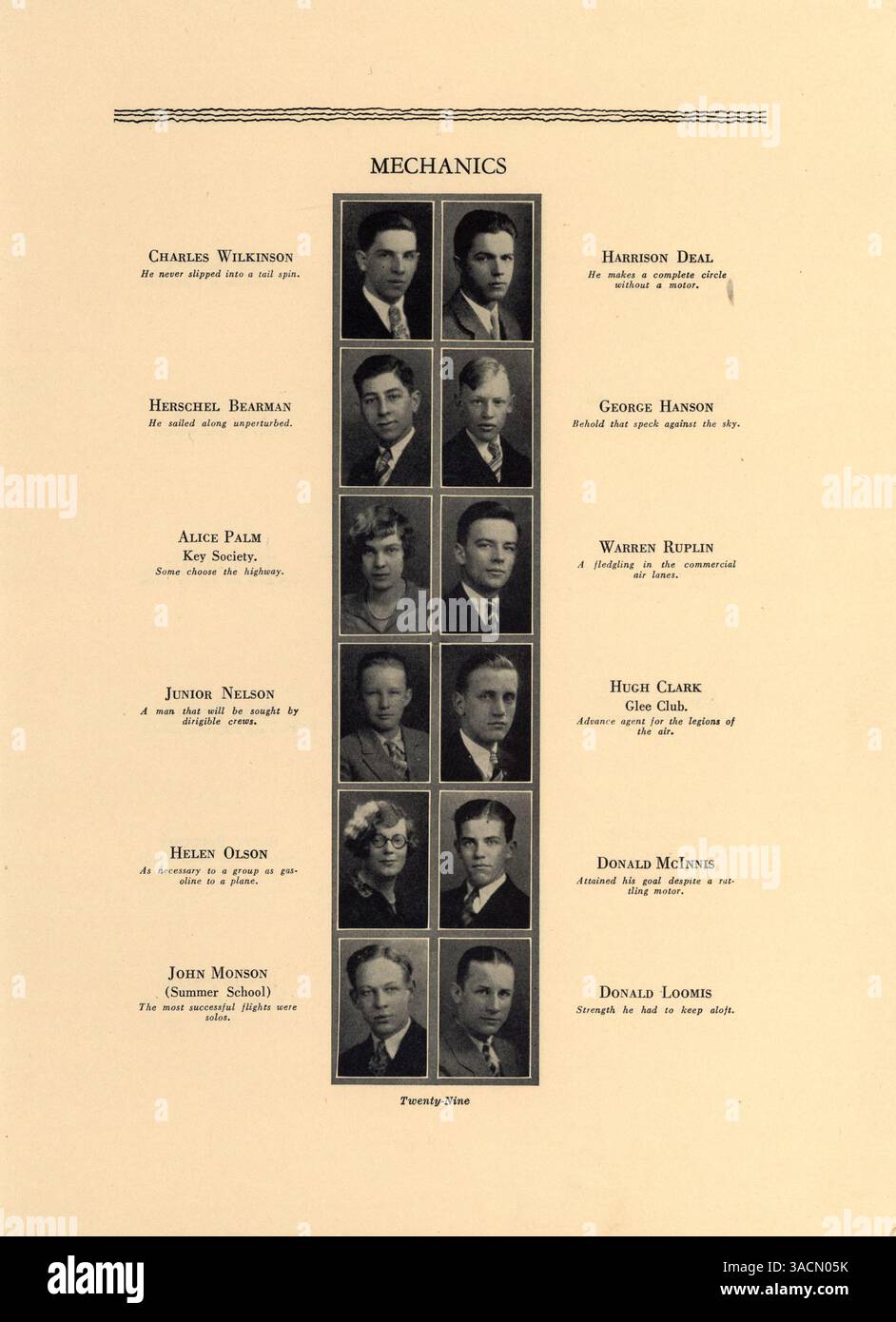 This high school annual, the 1928 Hesperian, documents students ...