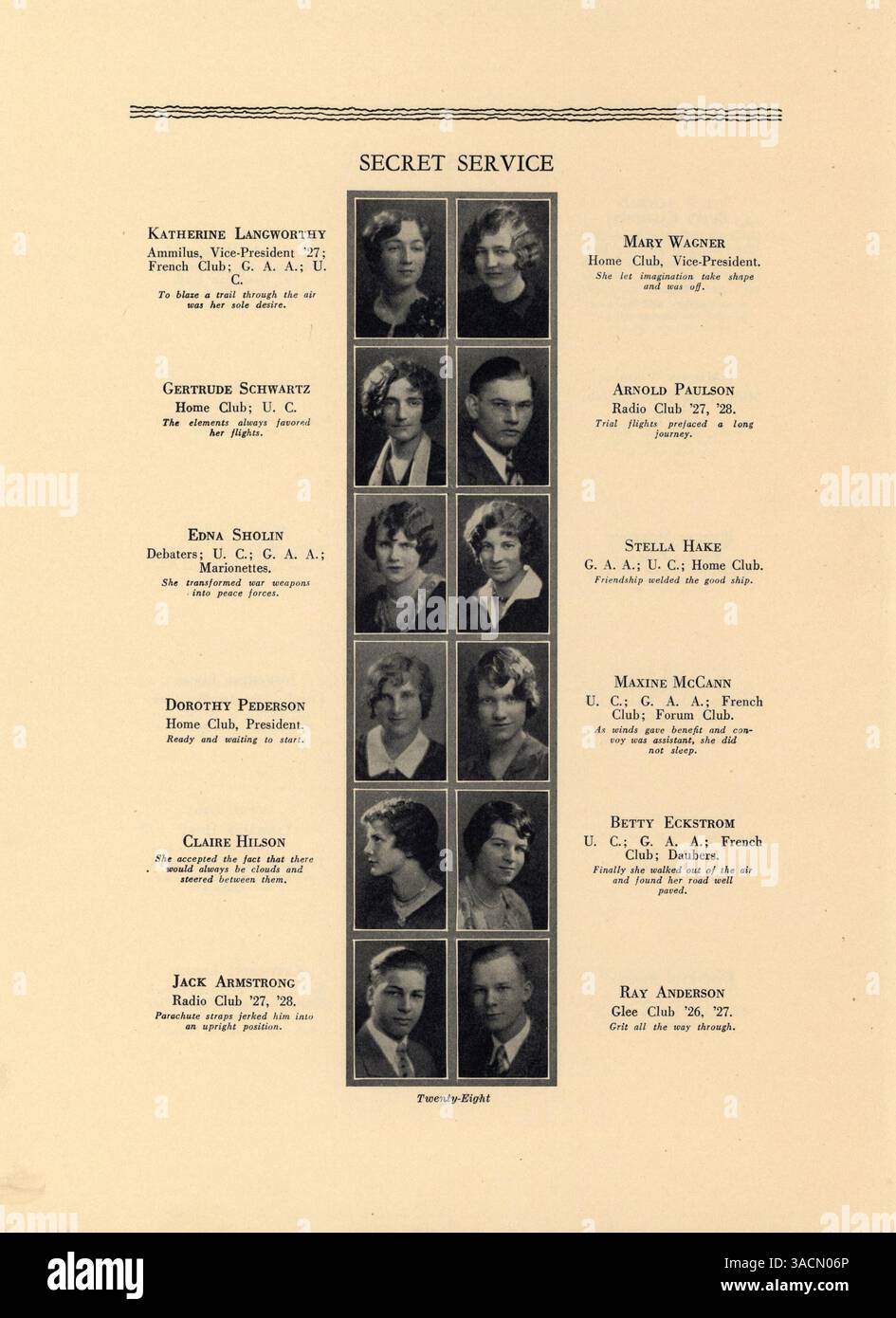 The 1928 edition of the Hesperian yearbook from West High School covers ...
