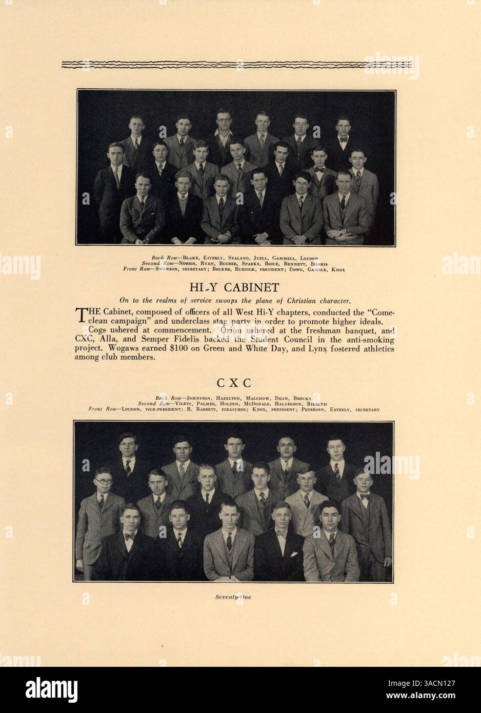 This 1928 edition of the Hesperian yearbook from West High School ...