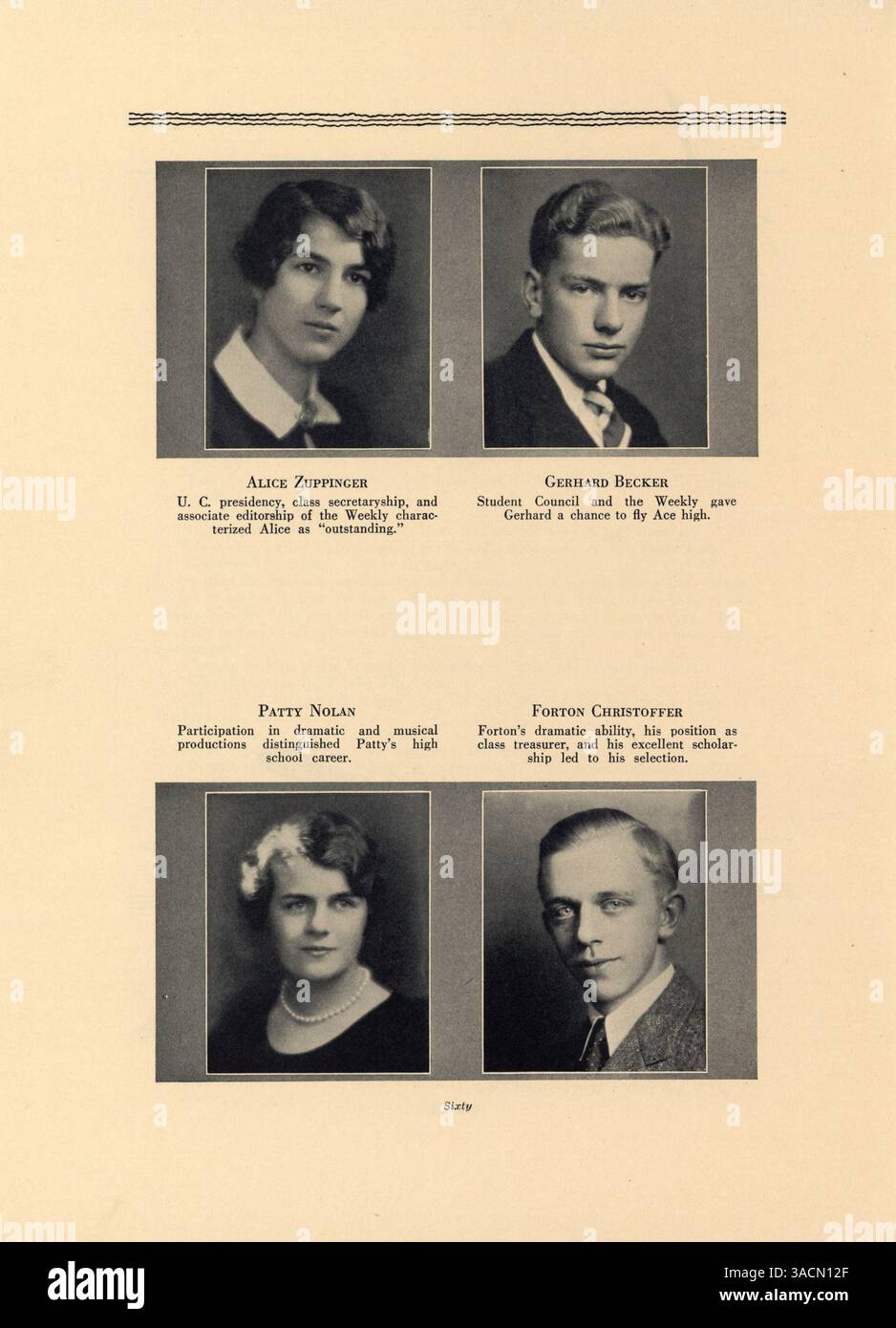 This 1928 yearbook from West High School, titled Hesperian, captures a ...