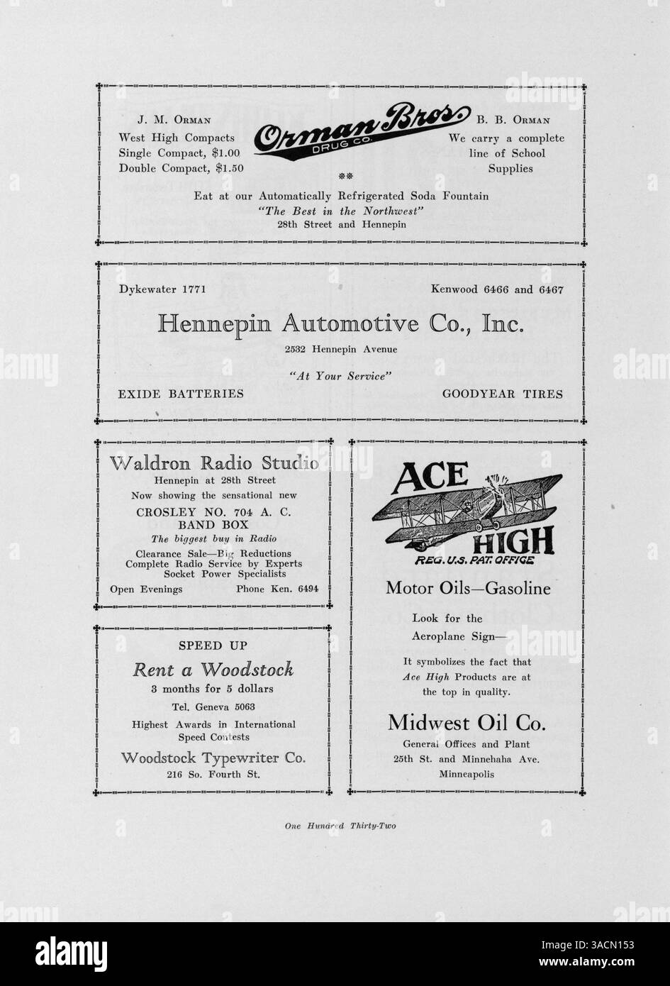 The 1928 Hesperian yearbook from West High School captures the ...
