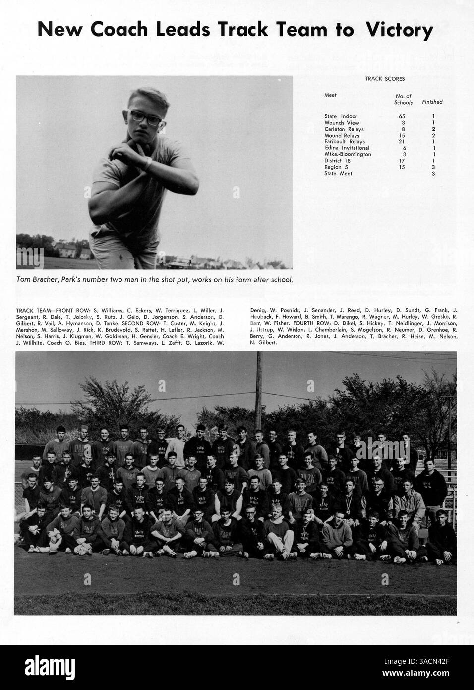 The 1964 st louis park high school yearbook captures highlights hi-res ...
