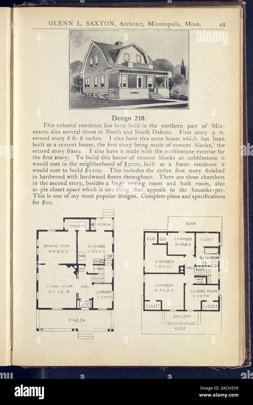 The seventh edition of Saxton's *American Dwellings* includes over 150 ...