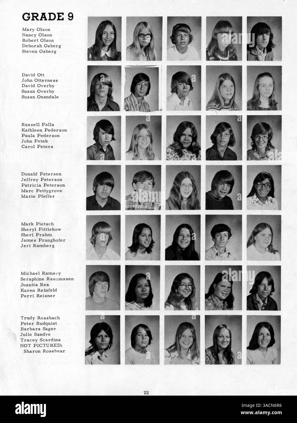 The 'Sanford Memories 74-75' yearbook documents the students, teachers ...