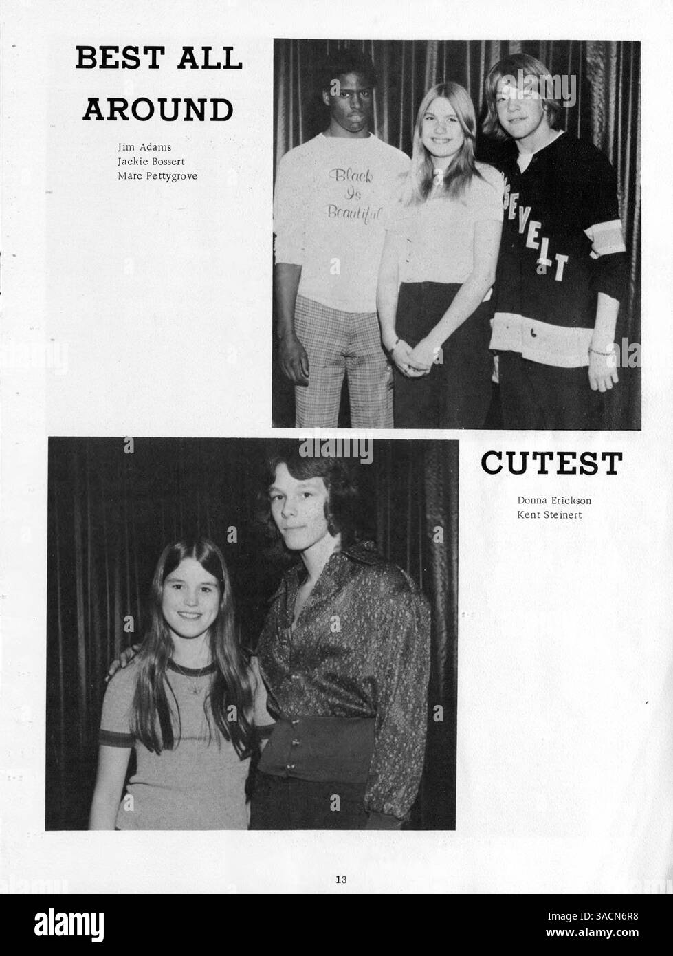 The 'Sanford Memories 74-75' yearbook documents key moments of the 1974 ...