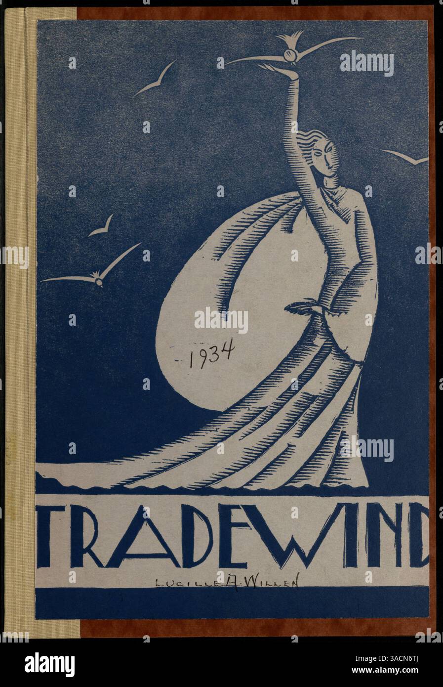 The 1934 vocational yearbook captures the school year at a high school ...