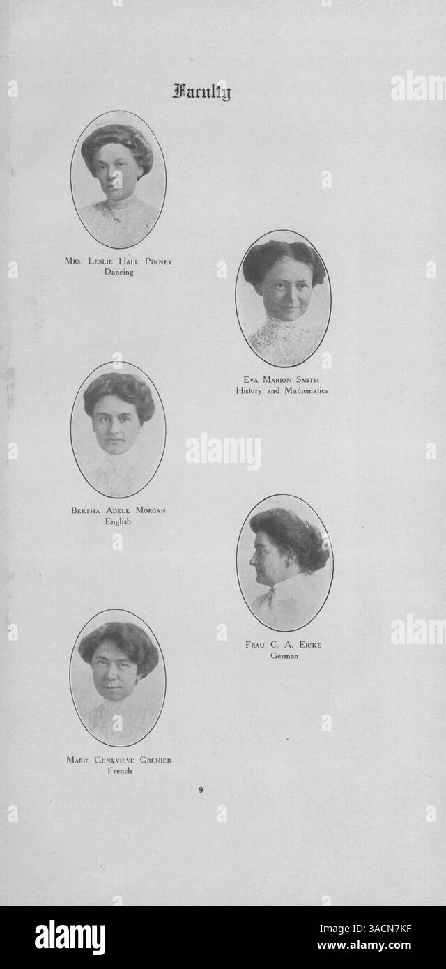 The 1910 edition of the Stanley Hall Yearbook, 'The Moccasin,' captures ...