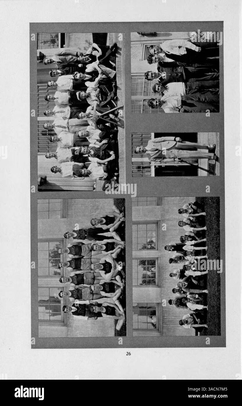 This 1934 yearbook from the high school records key events, academic ...