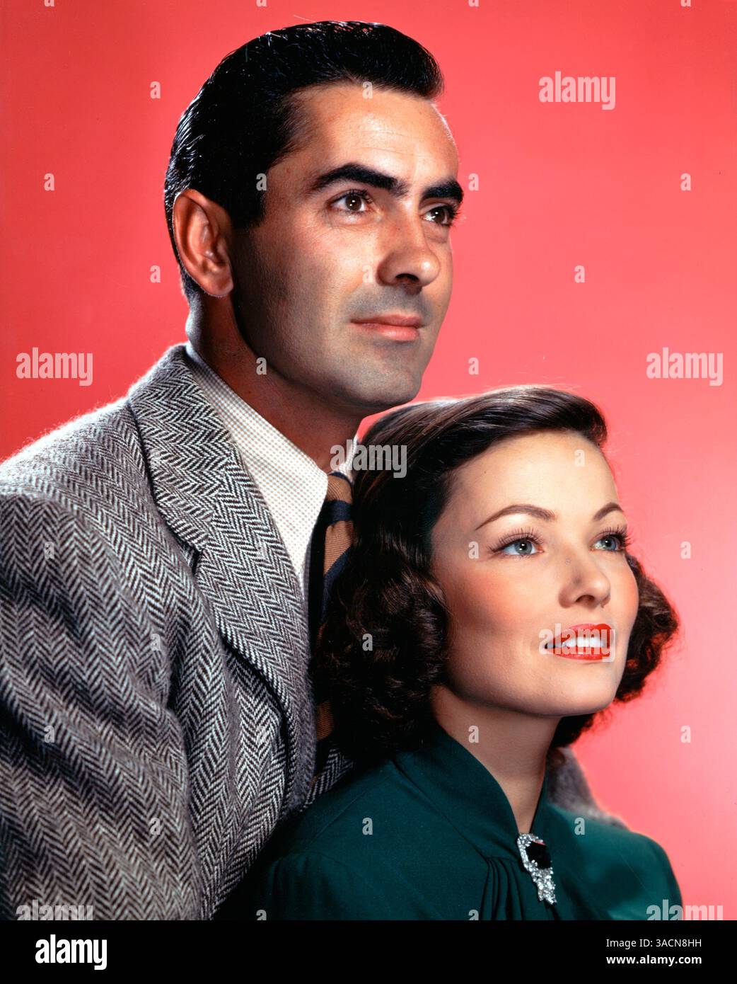 Studio Publicity Still: "The Razor's Edge" Tyrone Power, Gene Tierney ...