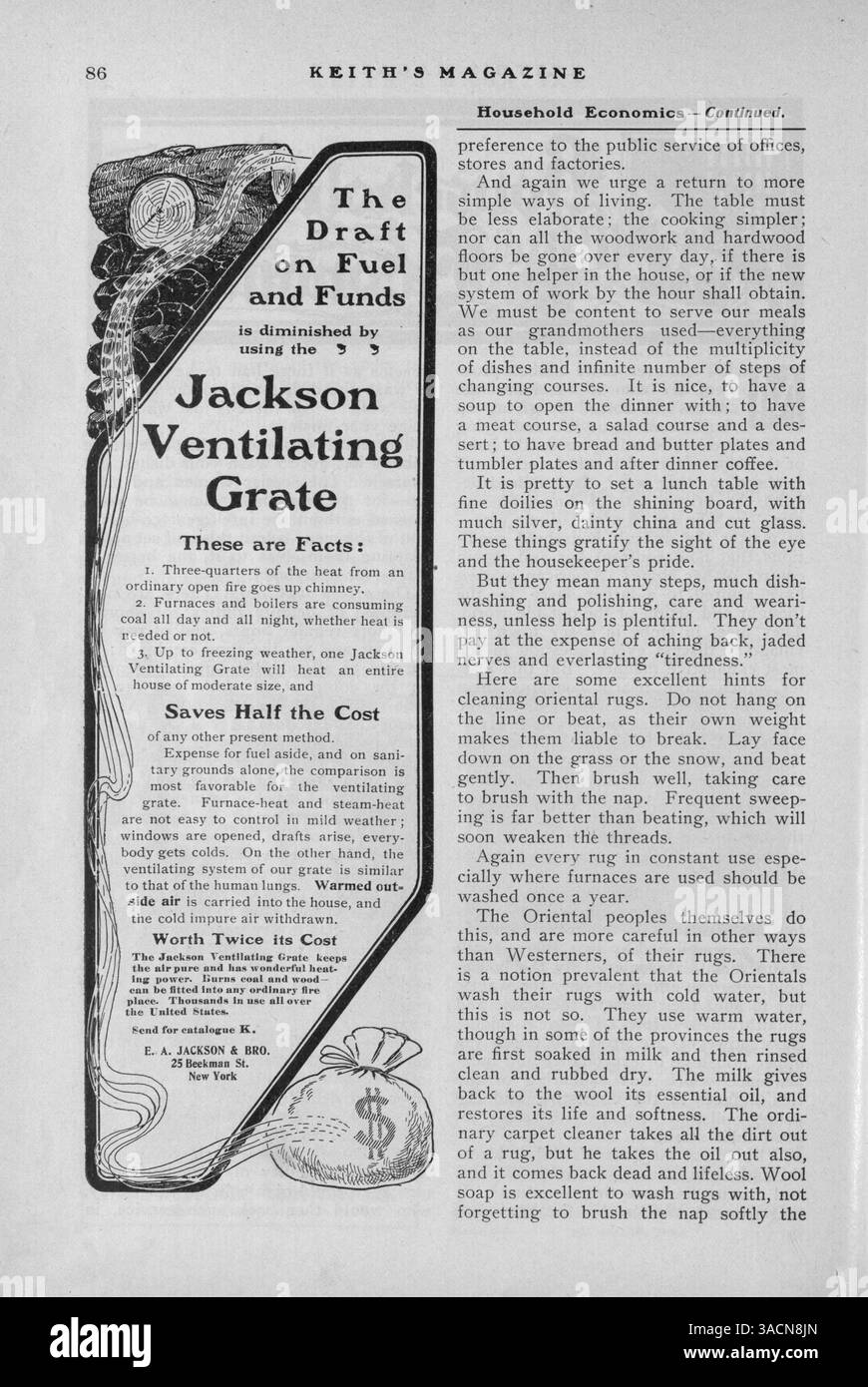 This 1904 issue of keiths magazine features architectural desig hi-res ...