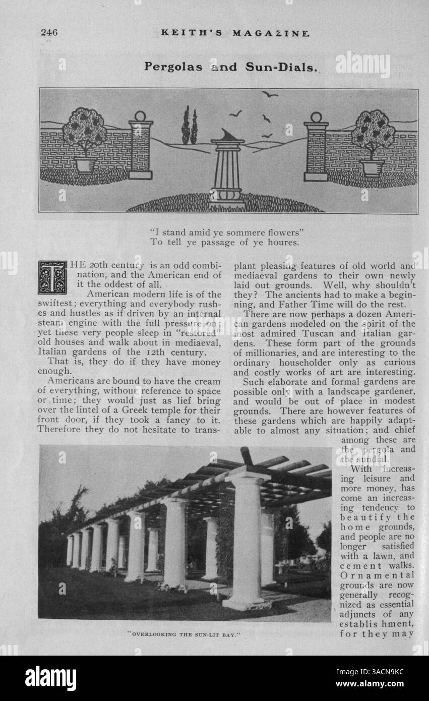 Keith's Magazine, published monthly by Walter J. Keith and later Max L ...