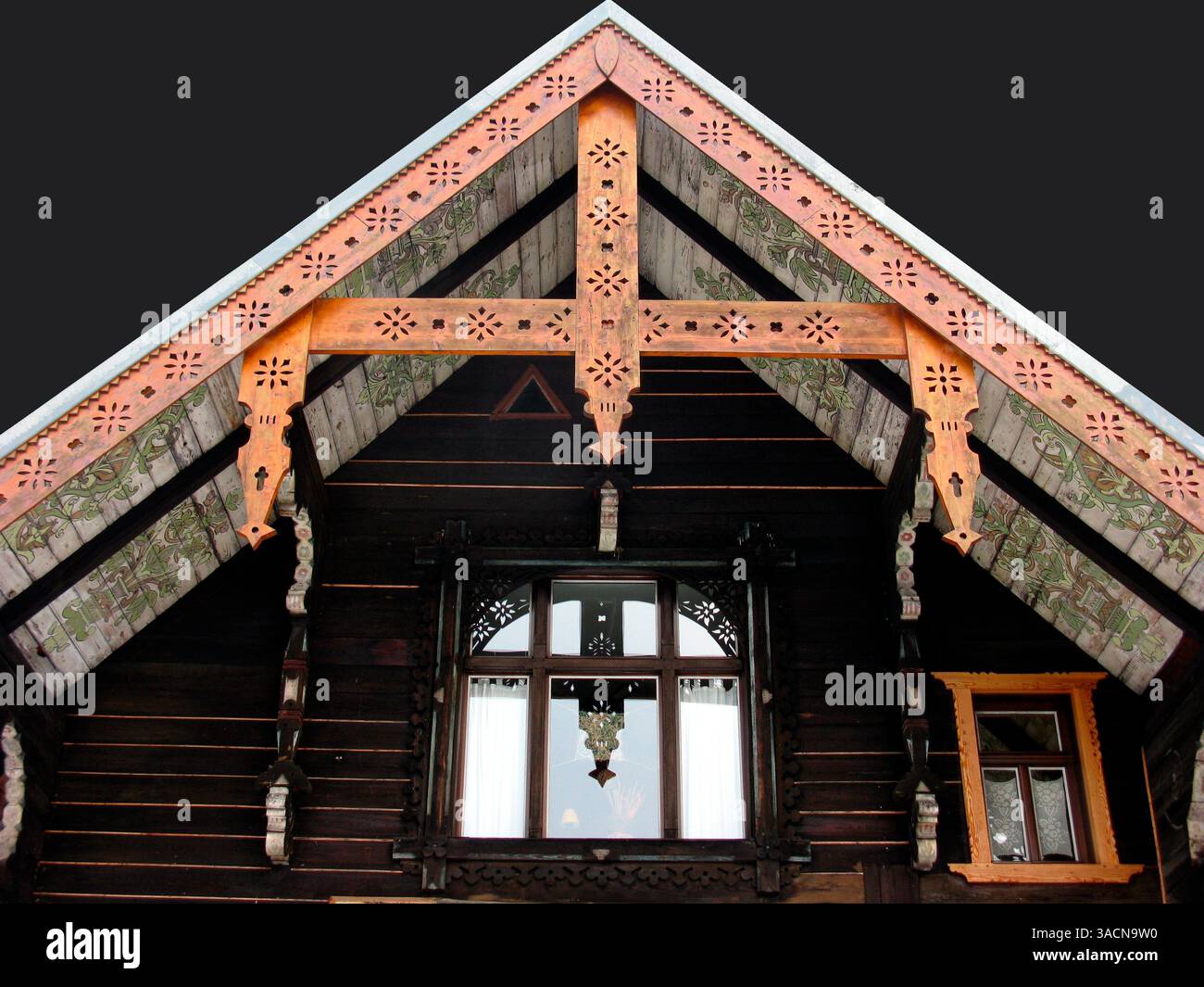 Gable with ornamentation hi-res stock photography and images - Alamy