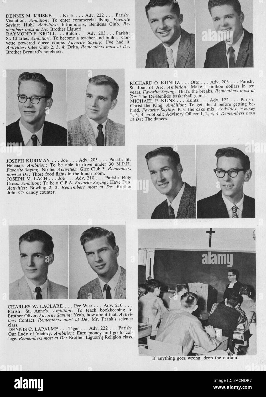 The 'Delta 1960' Yearbook of De La Salle highlights the school year ...