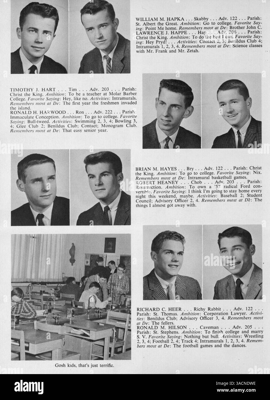 The 'Delta 1960' Yearbook from De La Salle highlights the achievements ...