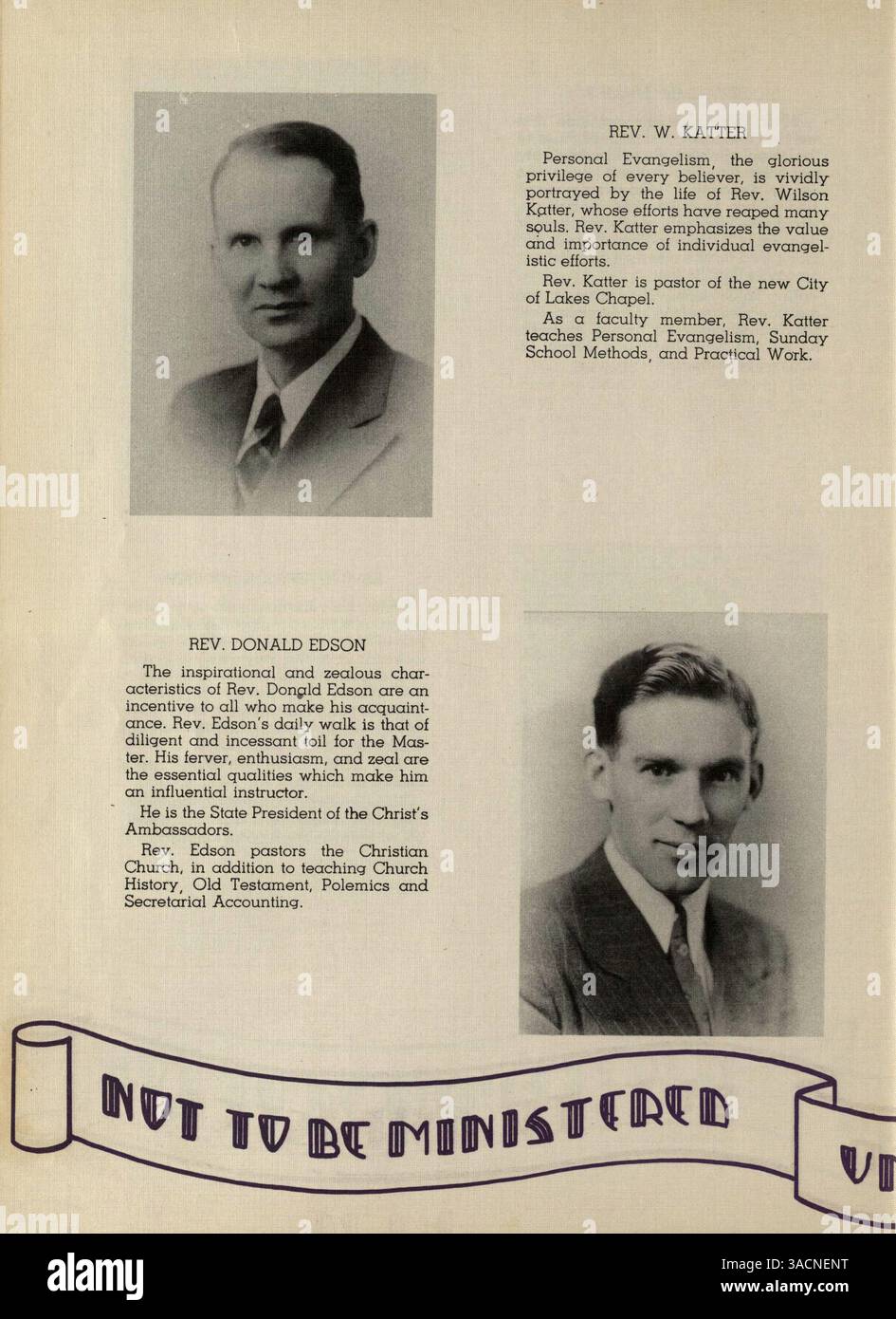 Notable school activities from the 1943 1944 school year hi-res stock ...