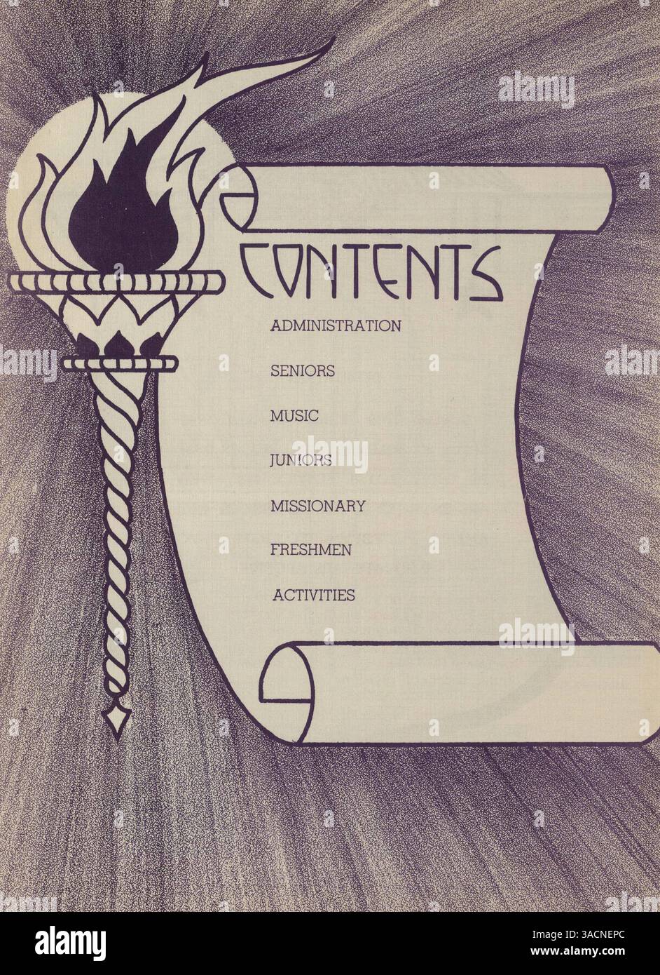 The 1944 yearbook from North Central Bible Institute preserves the ...