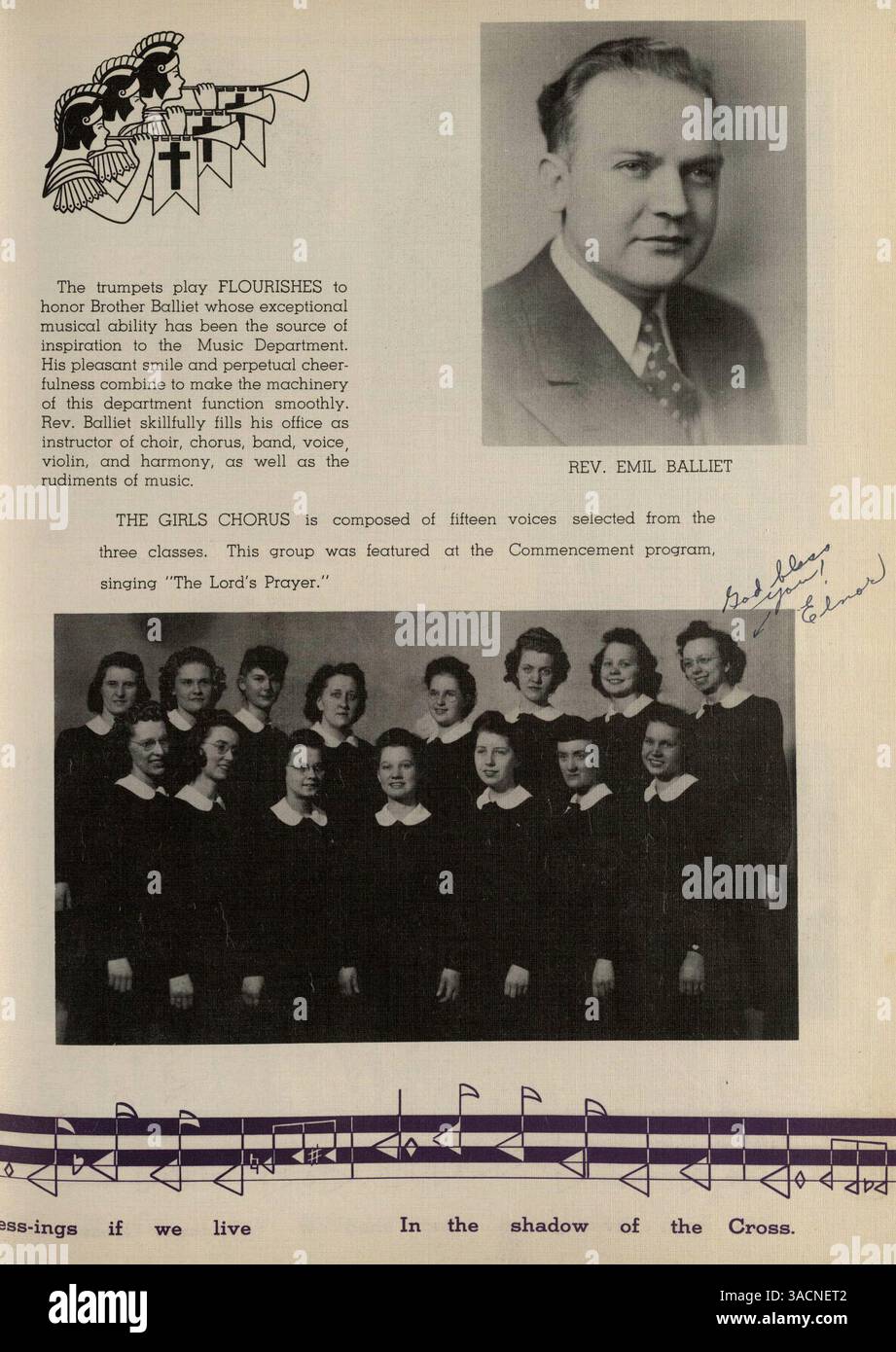 The 1944 yearbook from North Central Bible Institute offers a glimpse ...