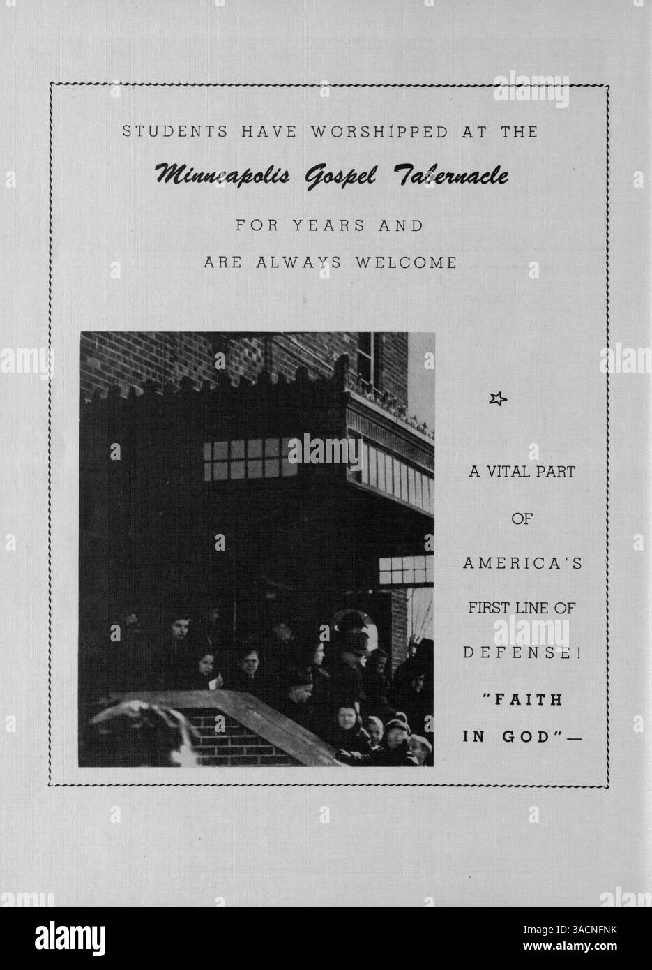 This 1944 yearbook from North Central Bible Institute provides insight ...