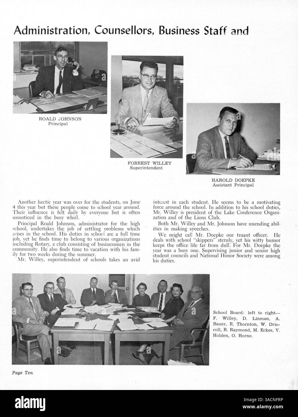 Wayzata High School’s 1958 yearbook highlights student life, faculty ...
