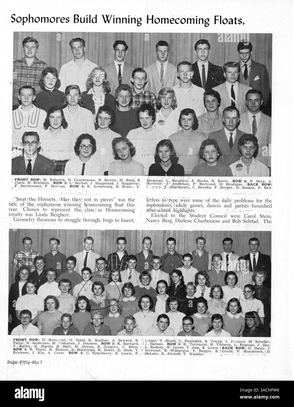 This 1958 Wayzata High School yearbook showcases student life, athletic ...