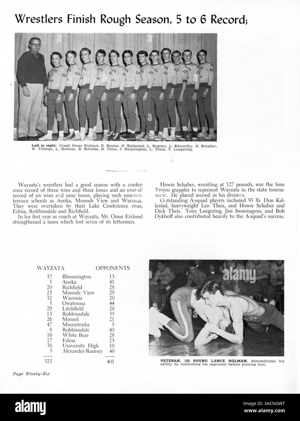 Wayzata High School's 1958 yearbook, Wayako 58, offers a comprehensive ...