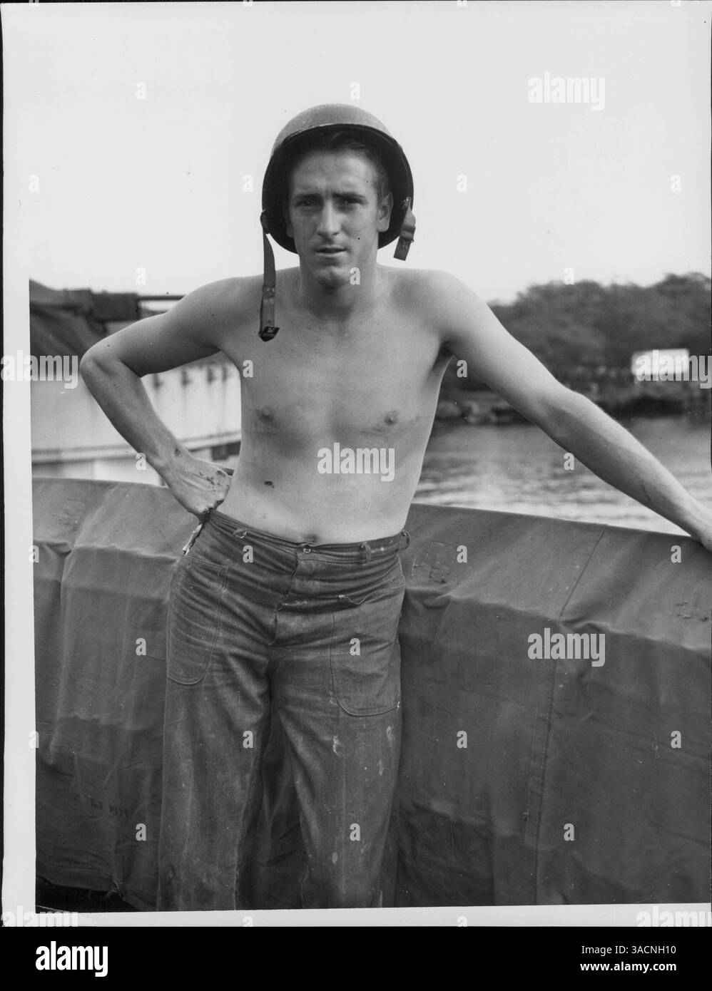 Robert W. Anderson, a fireman first class machinist's mate striker, is ...