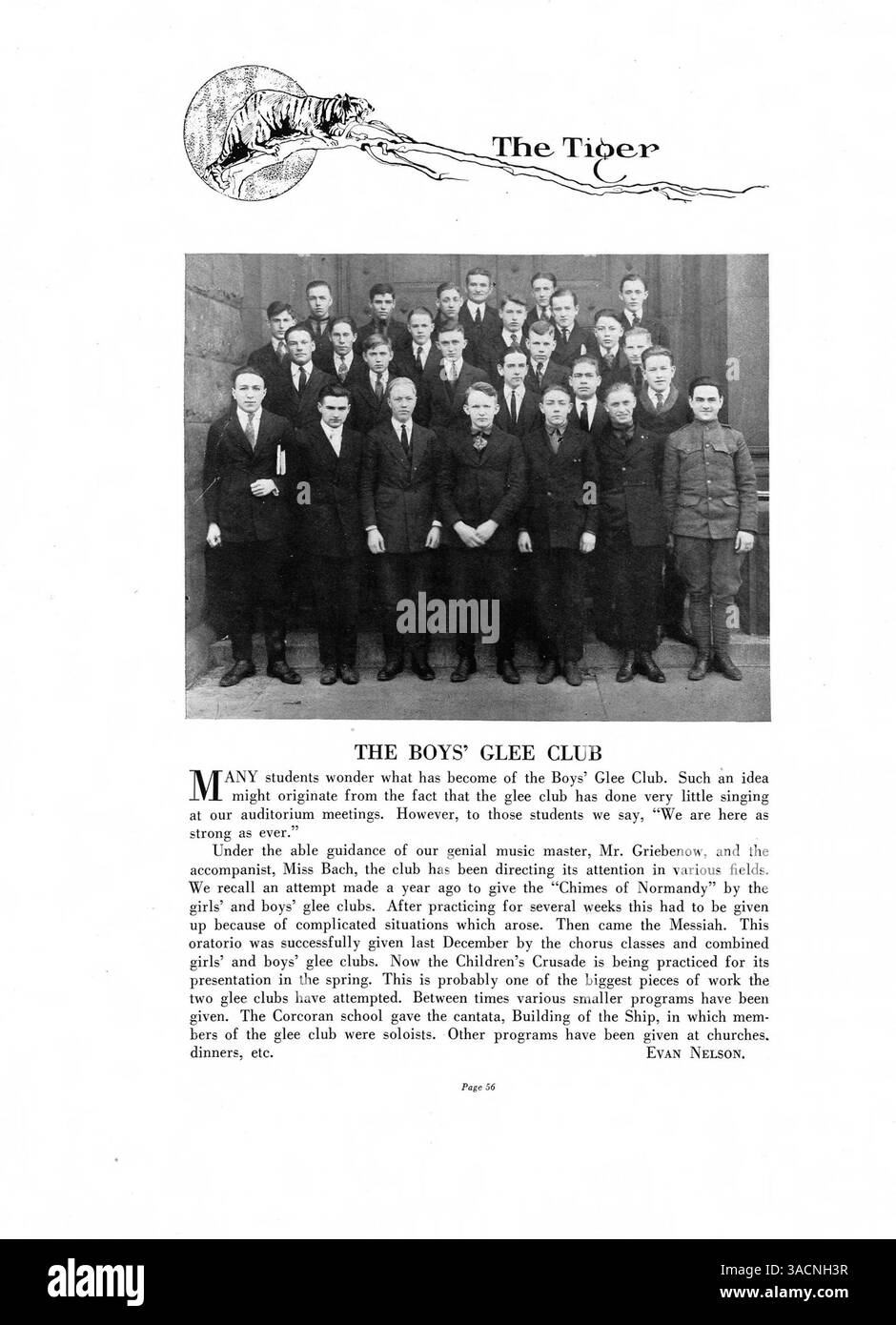 The 'Tiger' yearbook from South High in 1921 chronicles the school year ...