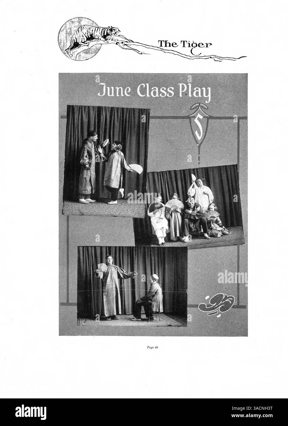 The 'Tiger' yearbook for South High, published in 1921, captures key ...