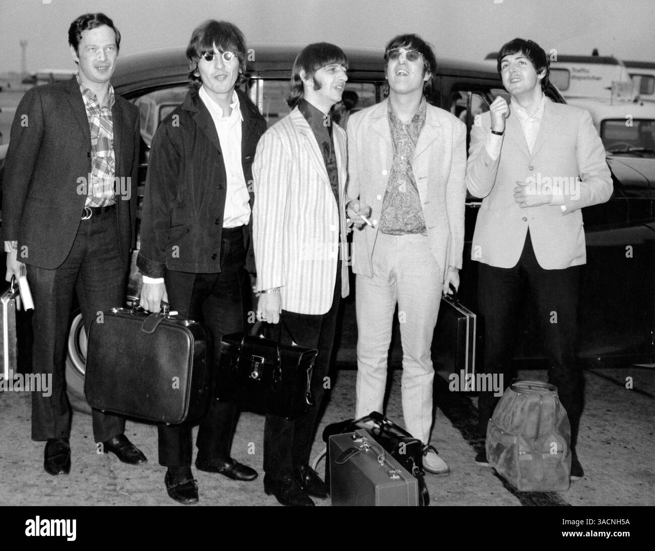 Beatles George Harrison, Ringo Starr, John Lennon and Paul McCartney ...