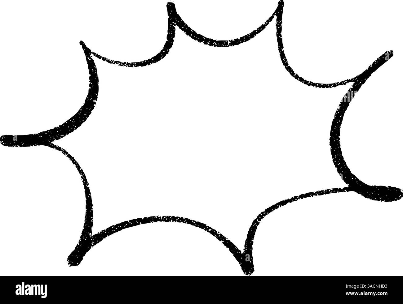 Boom! Comic speech bubble with explosive burst effect. Superhero manga ...