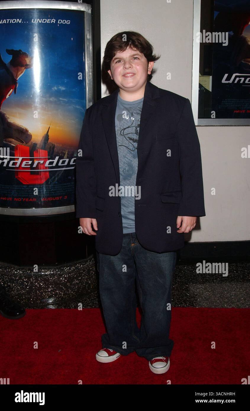 July 30 2007, New York City Josh Flitter attending the premiere of the ...